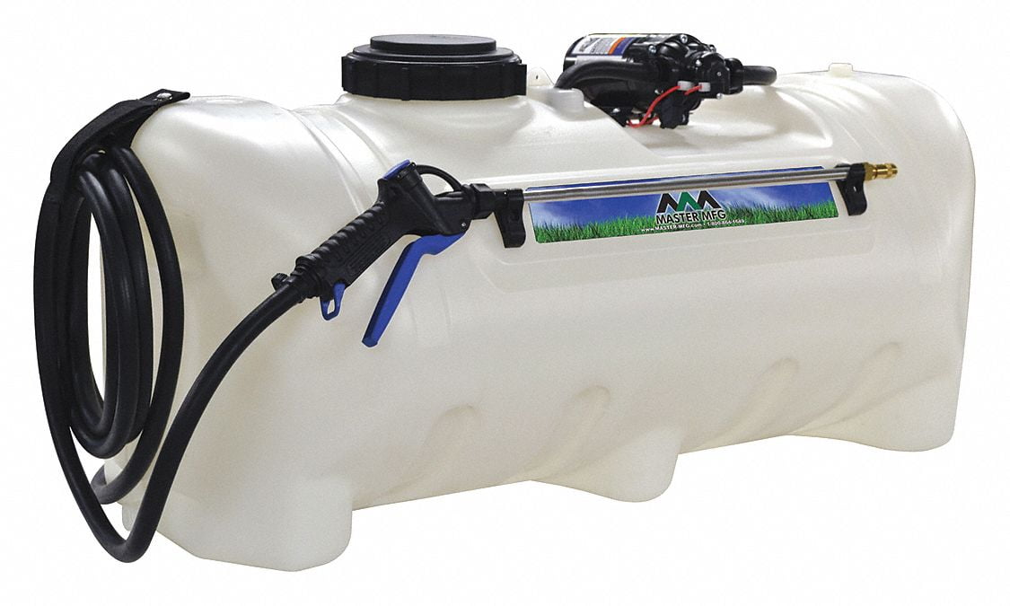 Master Mfg Deluxe Spot Sprayer with 25 Gal. Poly Tank and Outdoor Spray ...