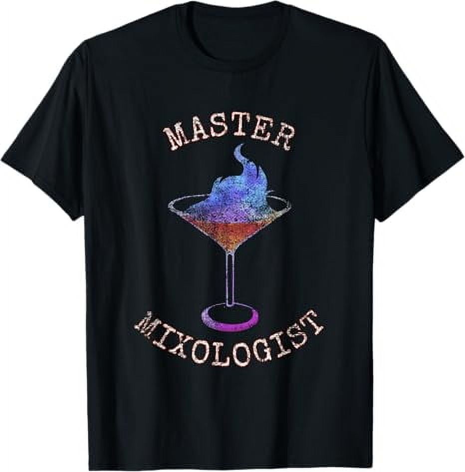 Master Mixologist Bartender Bartending T-Shirt T-Shirt - Walmart.com