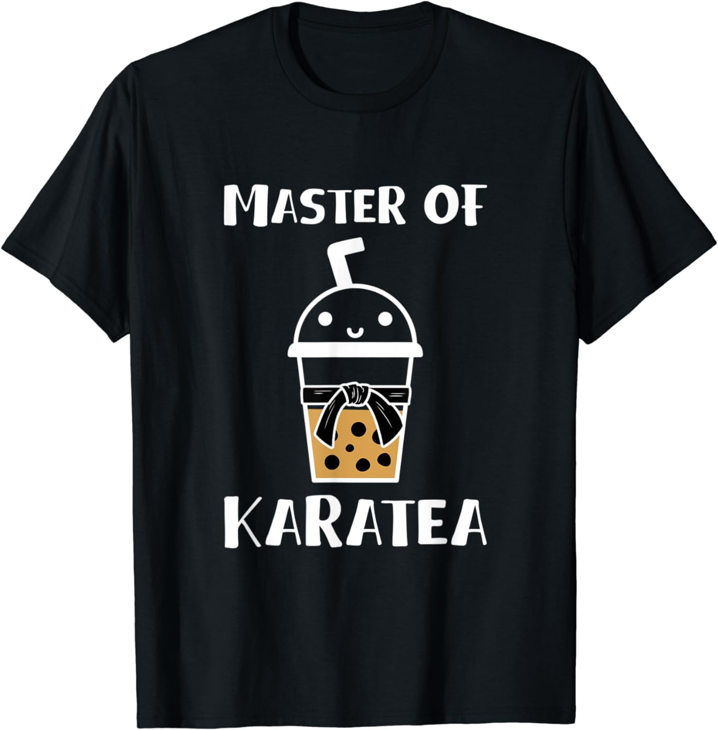 Master Of Karatea Karate Boba Bubble Tea T-Shirt - Walmart.com
