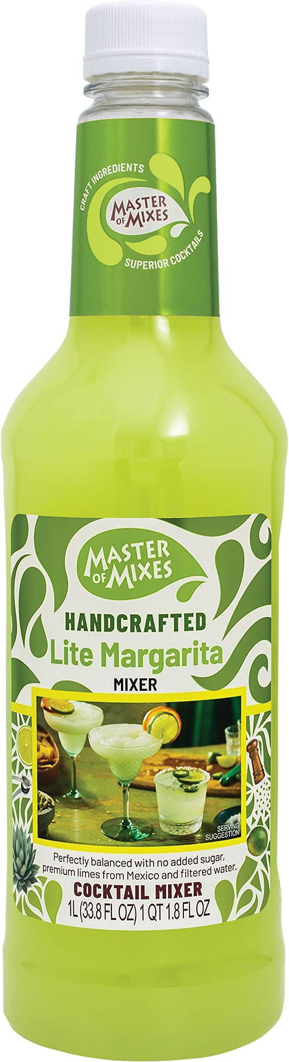 Master Of Mixes Margarita Lite Drink Mix, Ready To Use, 1 Liter Bottle ...