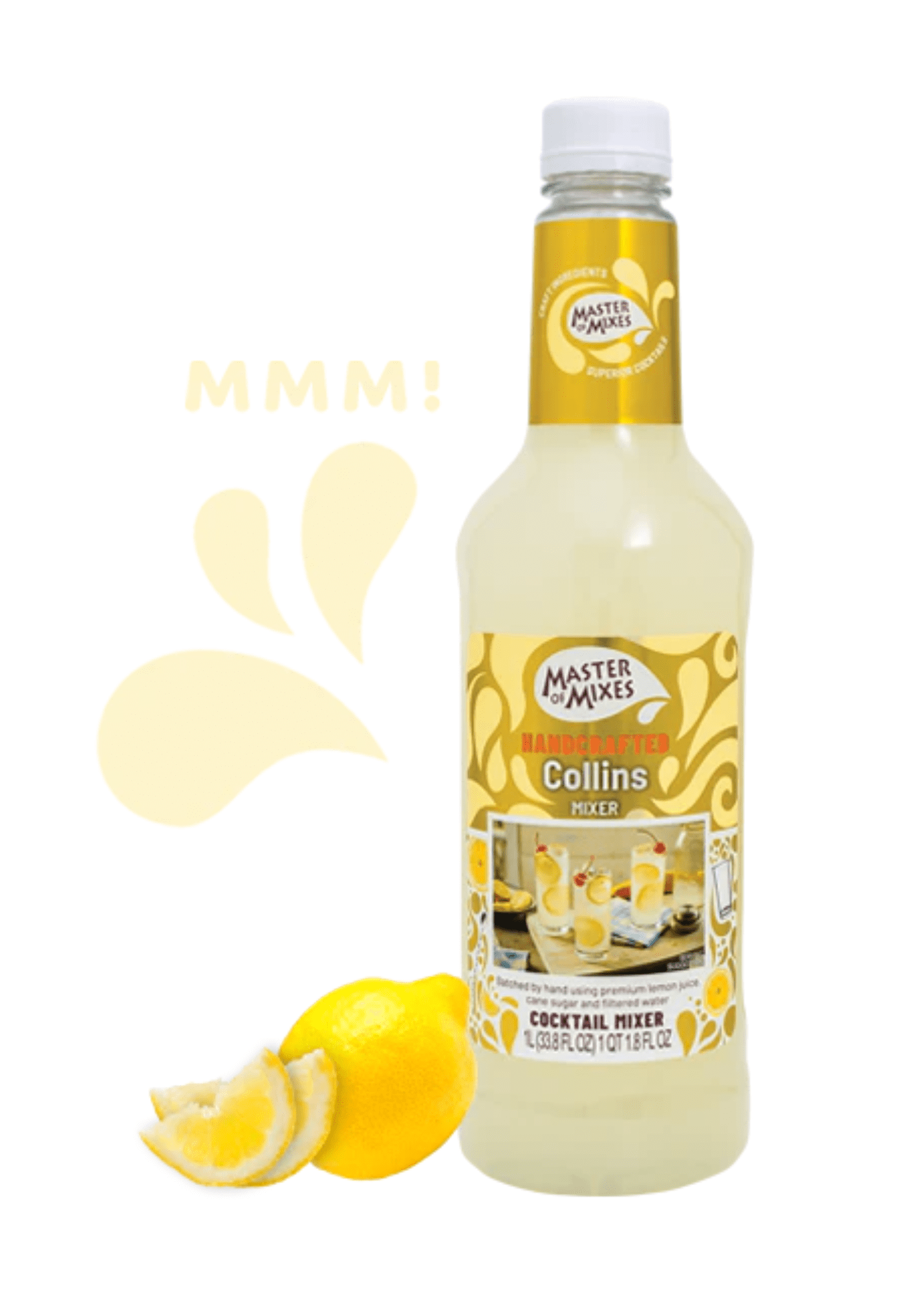 Master Of Mixes Tom Collins Mix, 33.81 oz, 3 pk - Walmart.com