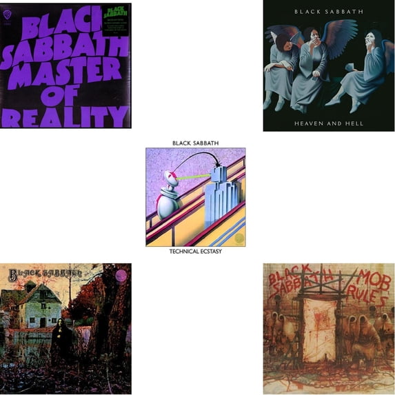 Master Of Reality (180G) & Black Sabbath (LP/CD) (180G) & Technical ...