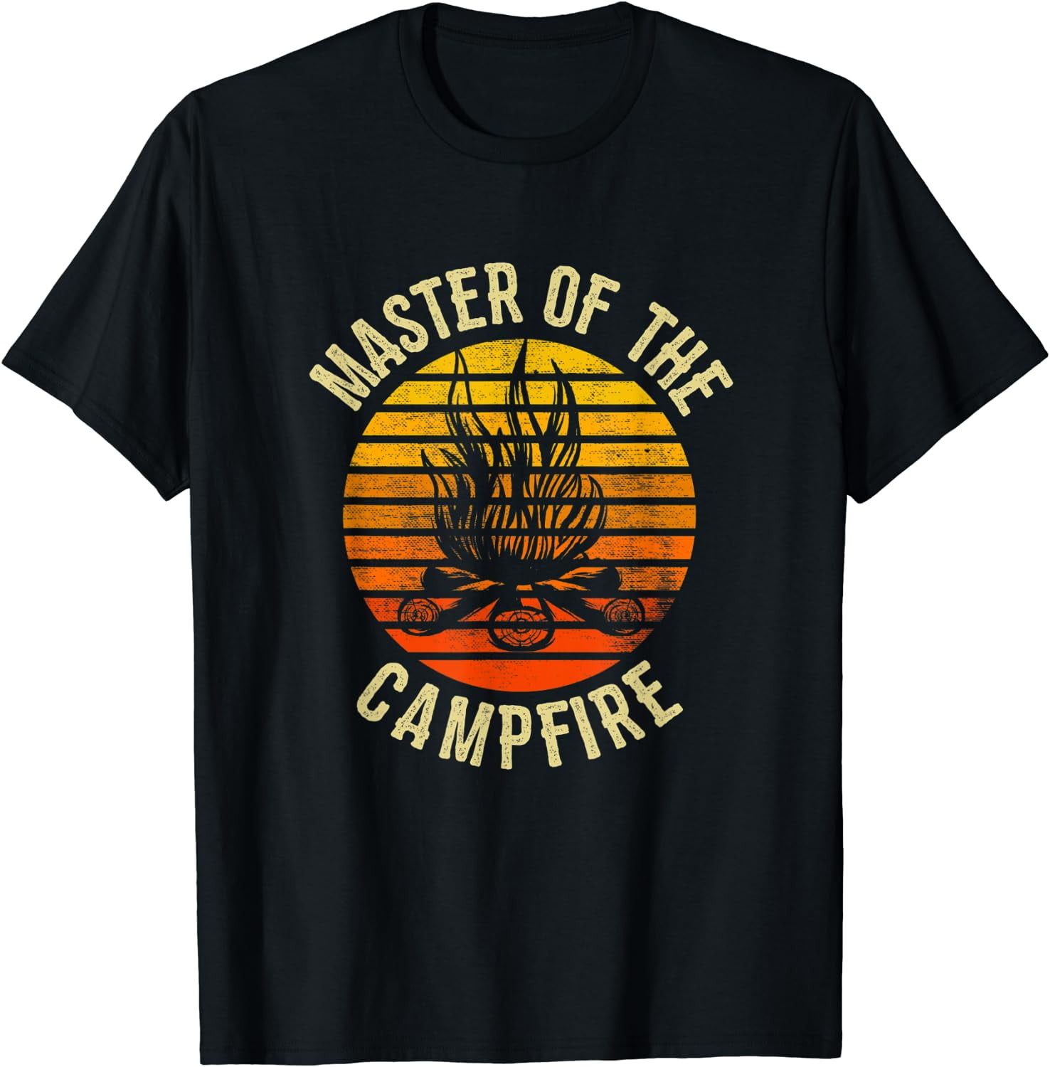 Master Of The Campfire Camping And Campsite T-Shirt - Walmart.com