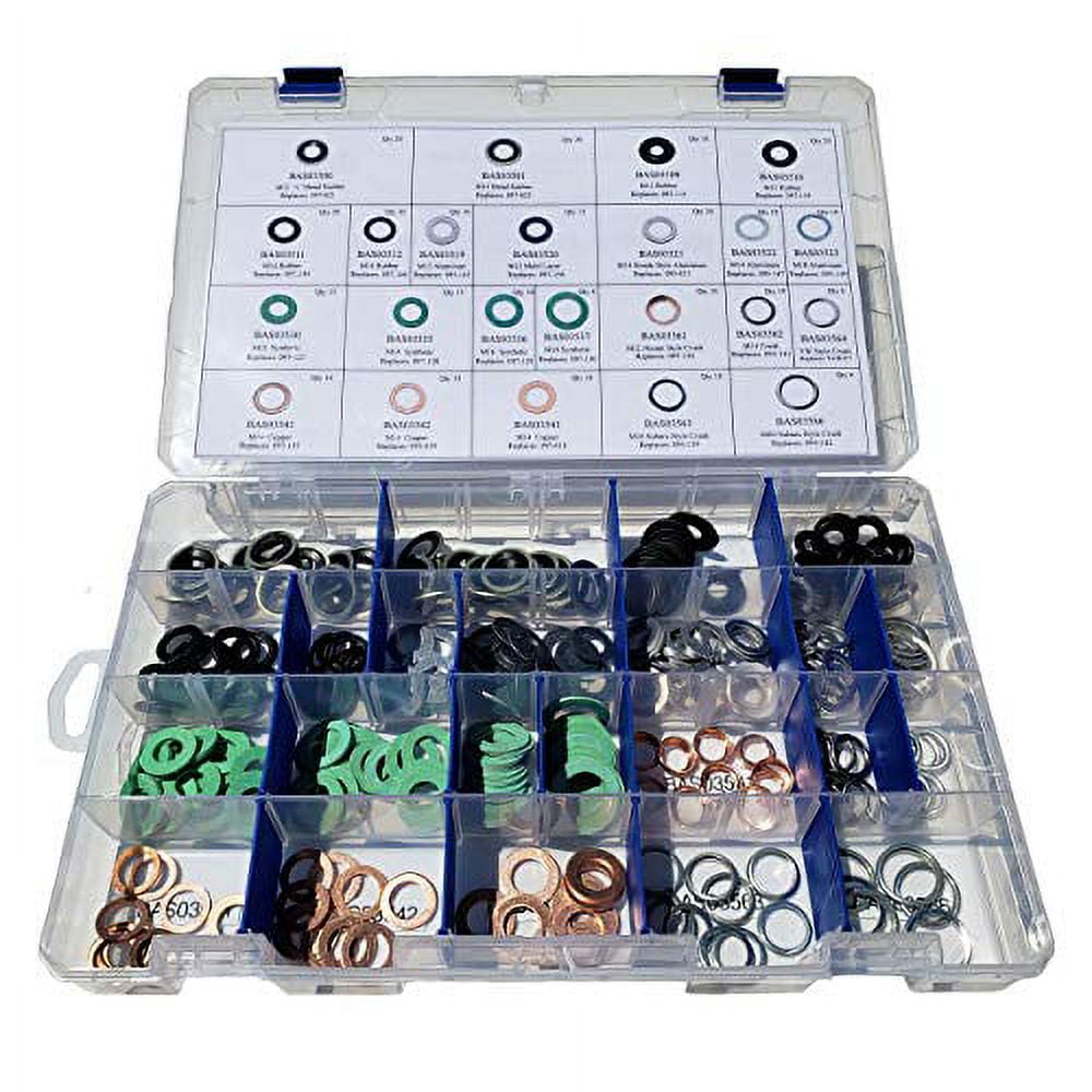Master Oil Drain Plug Gasket Assortment Kit - 23 Styles / 283 Pieces ...