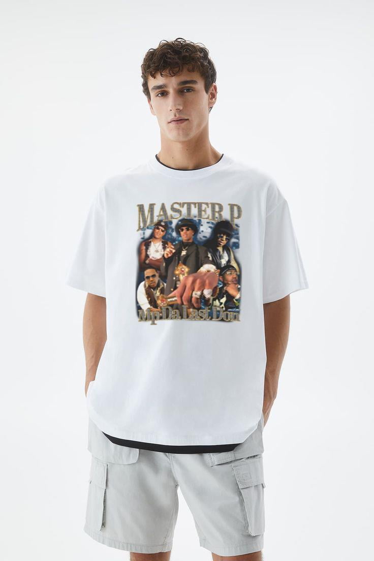 Master P The Last Don Graphic No Limit Records Rap T-Shirt, for men ...