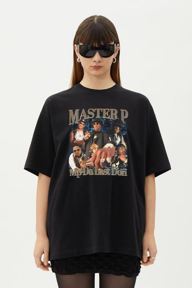 Master P The Last Don Graphic No Limit Records Rap T-Shirt, for men ...
