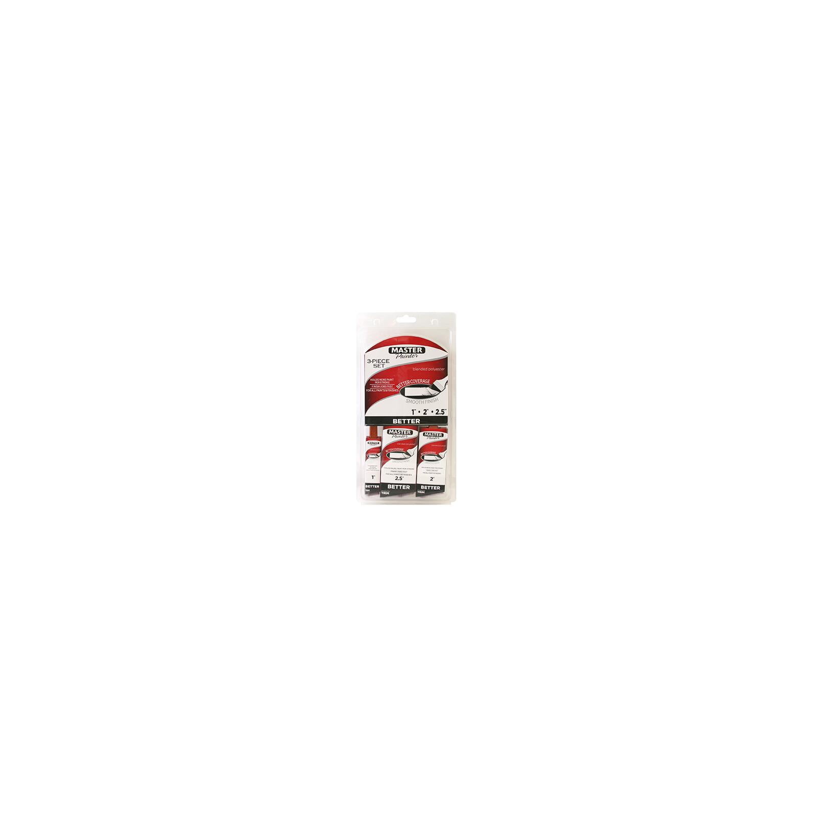 Master Painter Better 40313TVS 3-Pc.Angle Sash Paint Brush Set ...