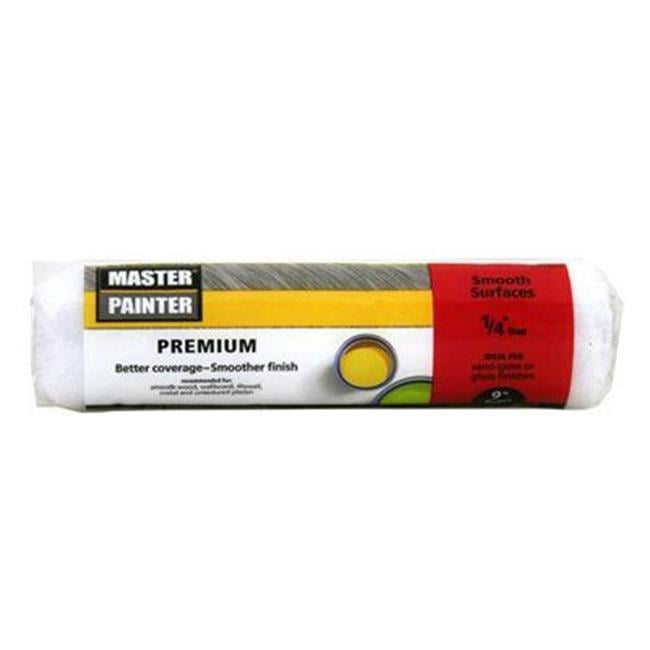 Master Painter Better Premium Paint Roller Cover, 9-In., 1/4-In.-Nap ...