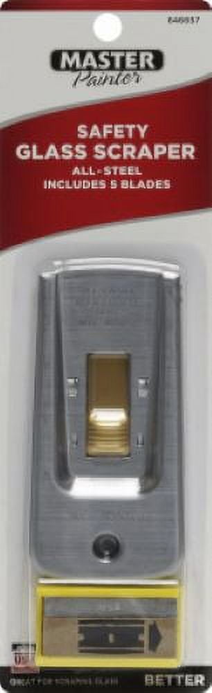 Master Painter GS Steel Retractable Safety Glass Razor Blade Scraper ...