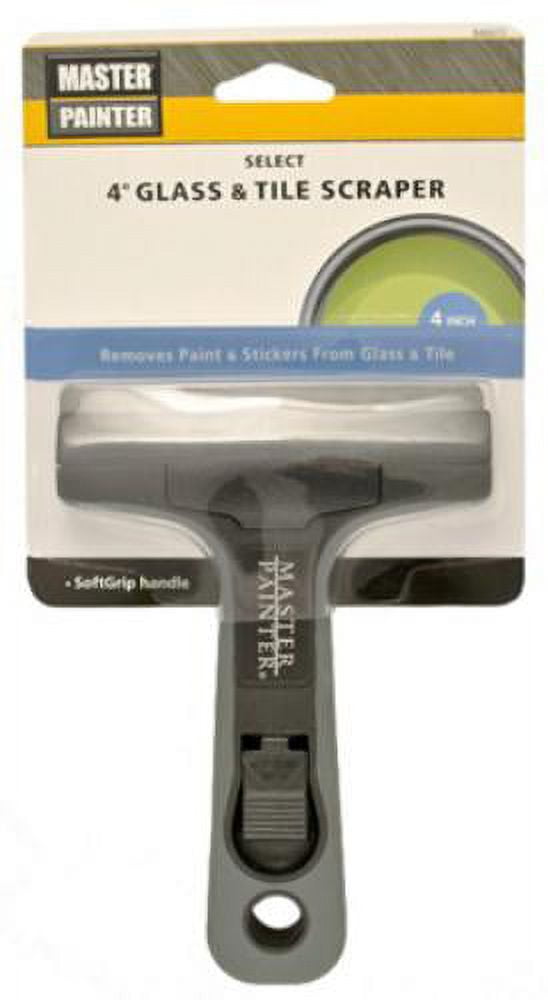 Master Painter GTS Soft Grip Wide Glass & Tile Scraper, Each - Walmart.com