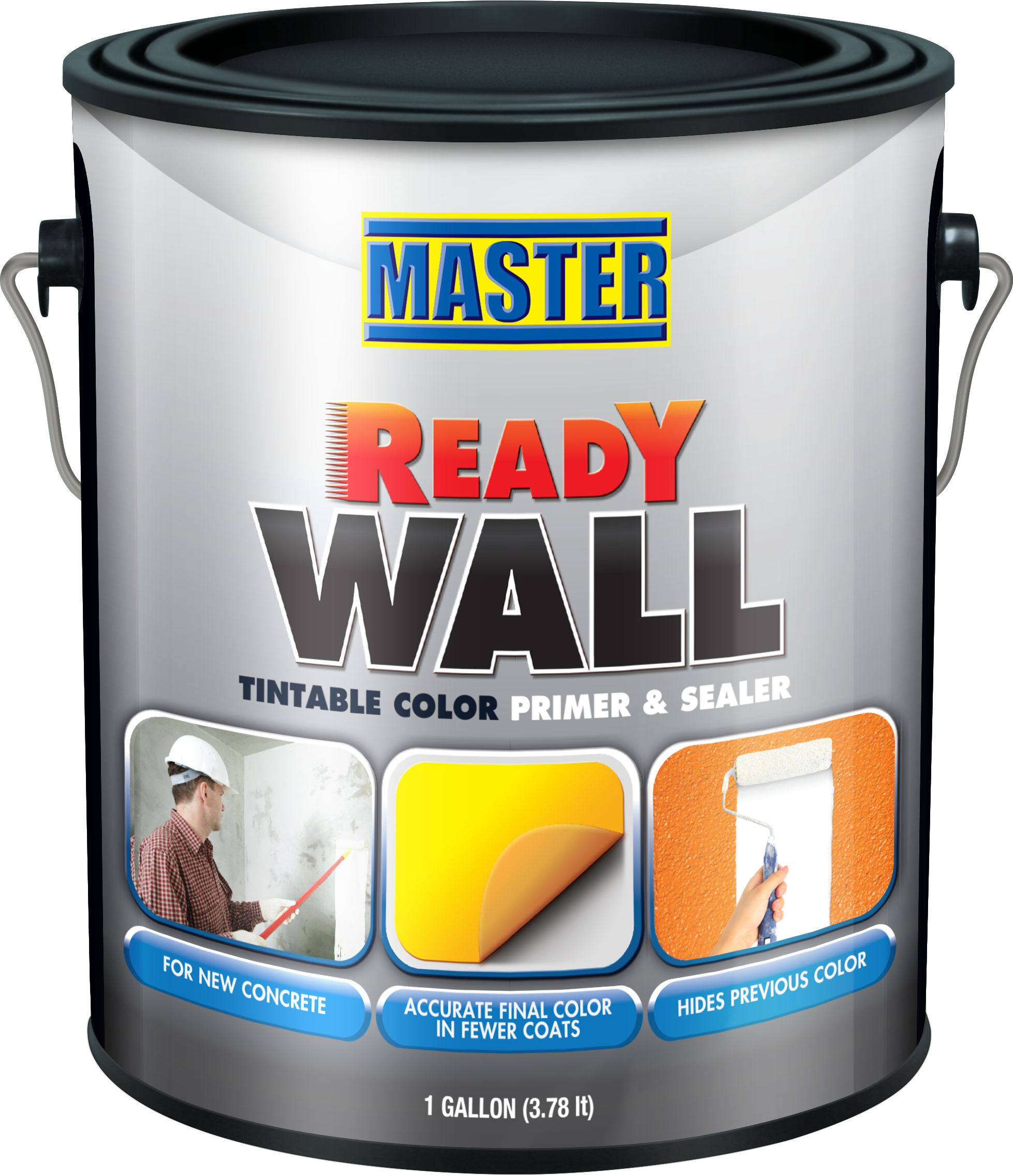 Master Paints Ready Wall Primer and Sealer, 1 gl - Walmart.com