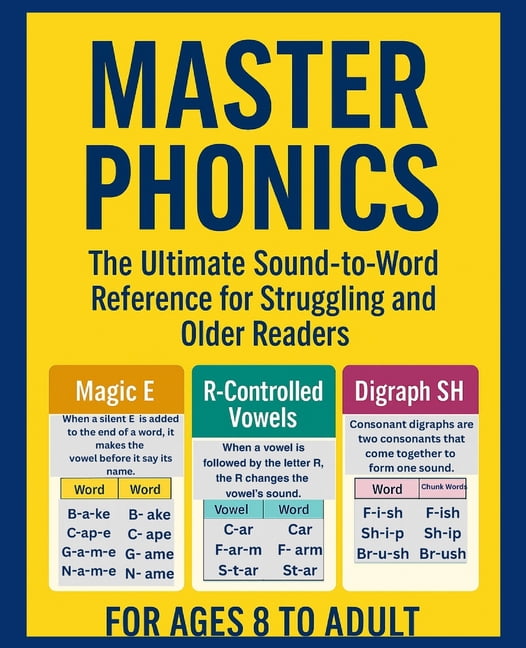 Phonics for Older Students Master Phonics: The Ultimate Sound-to-Word ...