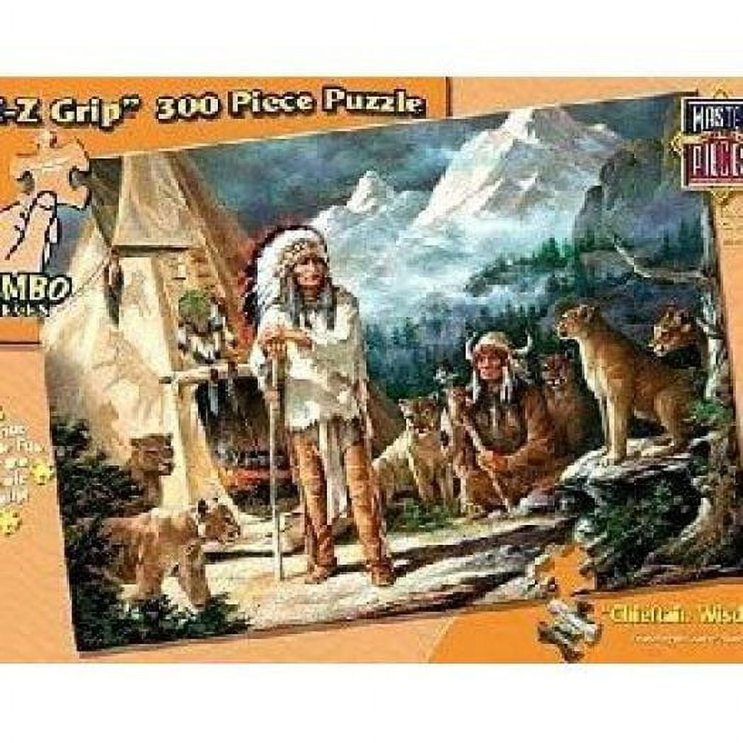 Master Pieces Chieftain Wisdom 300 Piece Jigsaw Puzzle - Walmart.com