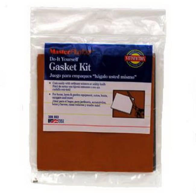 Master Plumber 020502 Do-It-Yourself Gasket Kit, 6" x 3/32", 6 Sheet ...