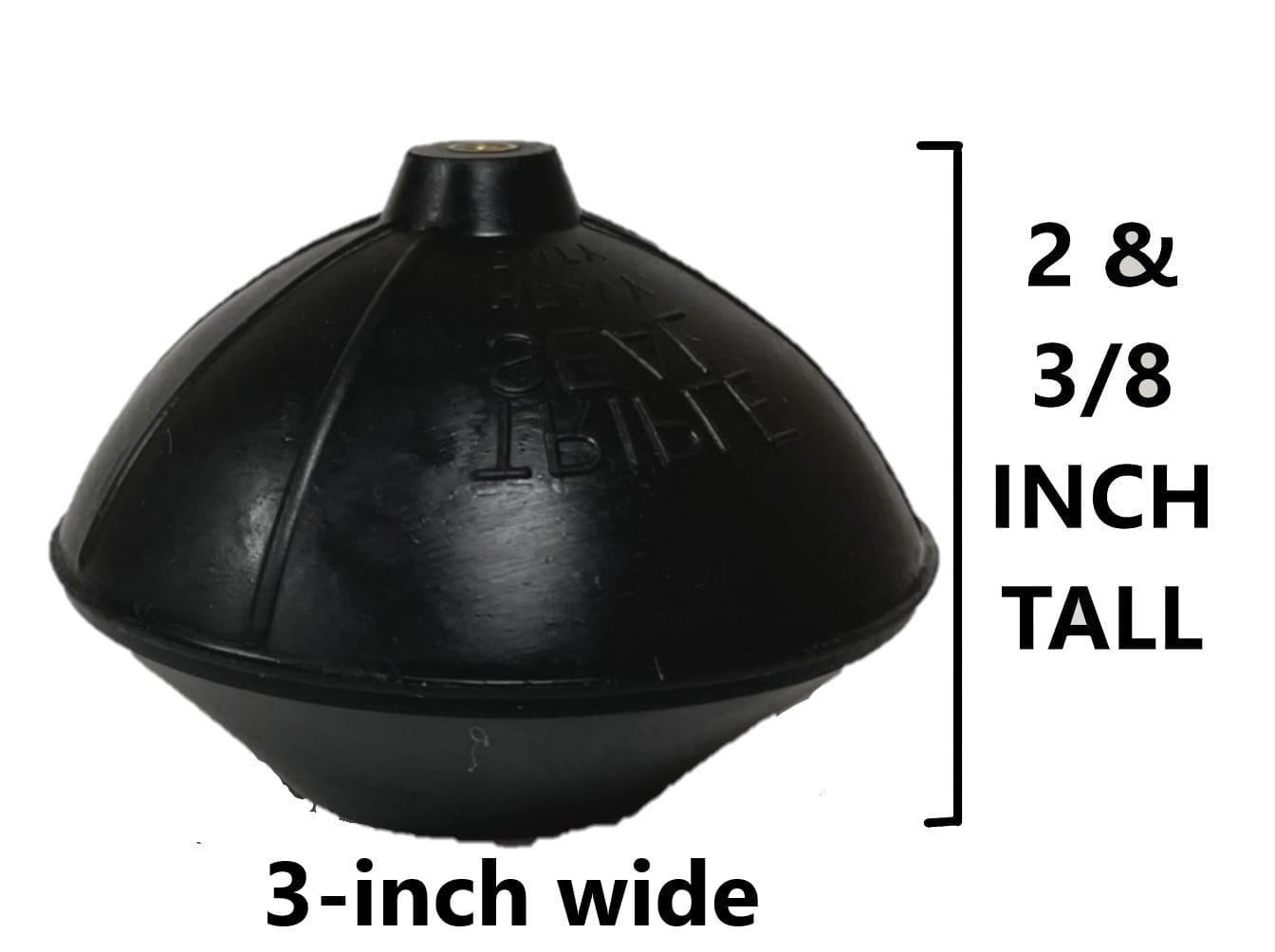 NuFlush Premium Toilet Tank Flapper Flush Ball, Master Plumber Part 225 ...