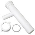 Master Plumber Dishwasher Branch Tailpiece, White Plastic, 8-In ...