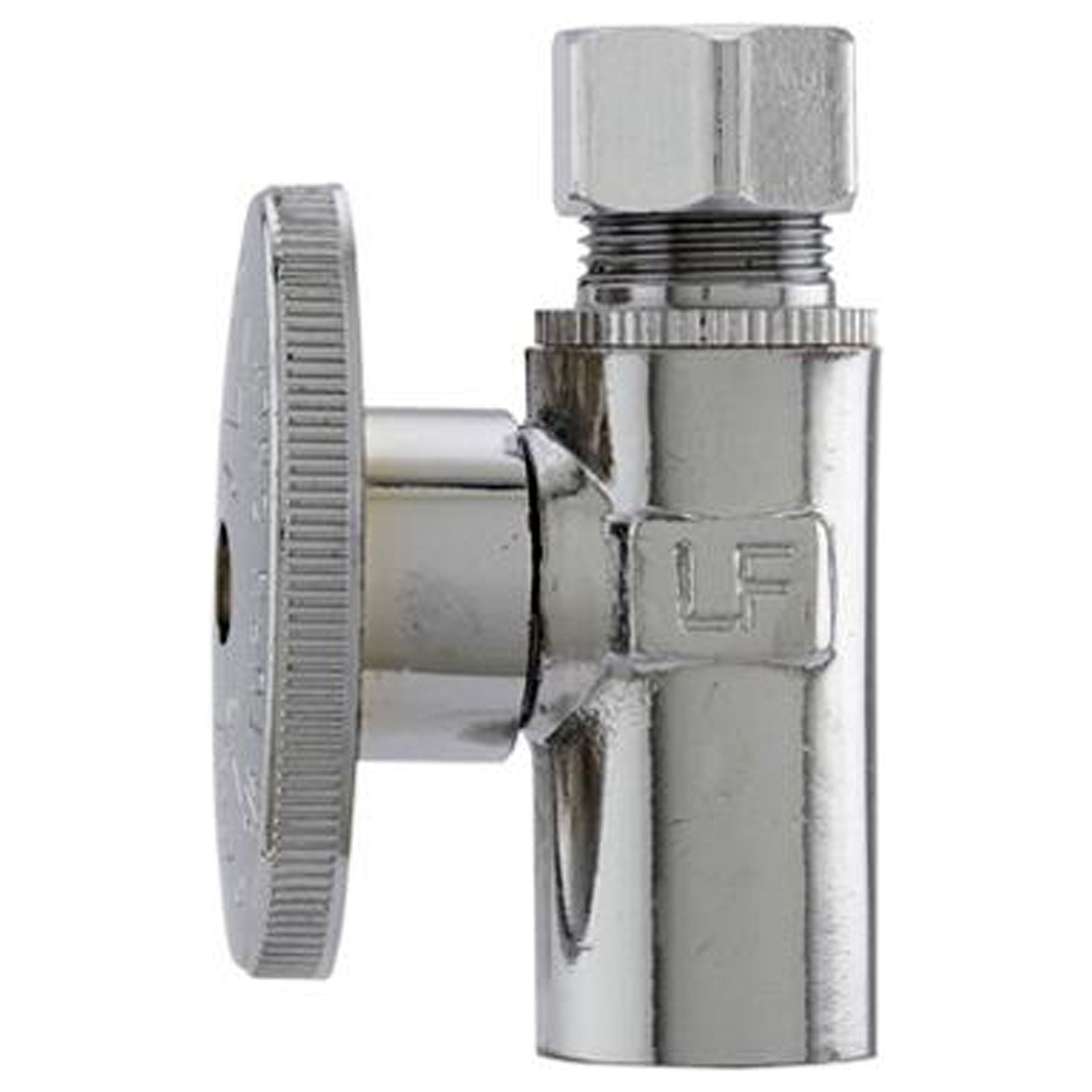 Master Plumber MP2781PCLF Straight Supply Stop Valve, Chrome, 1/2-In ...