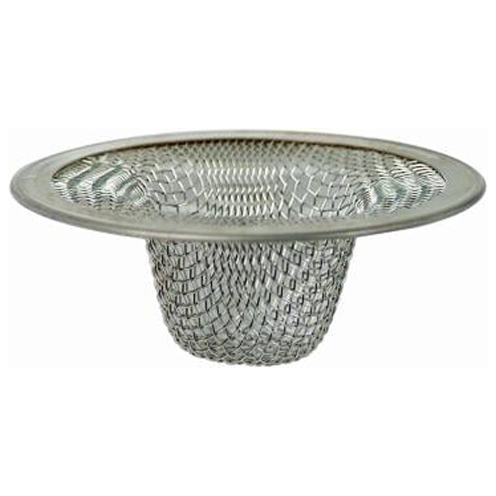 Master Plumber MP3511 Lavatory Sink Mesh Strainer, Chrome Stainless ...