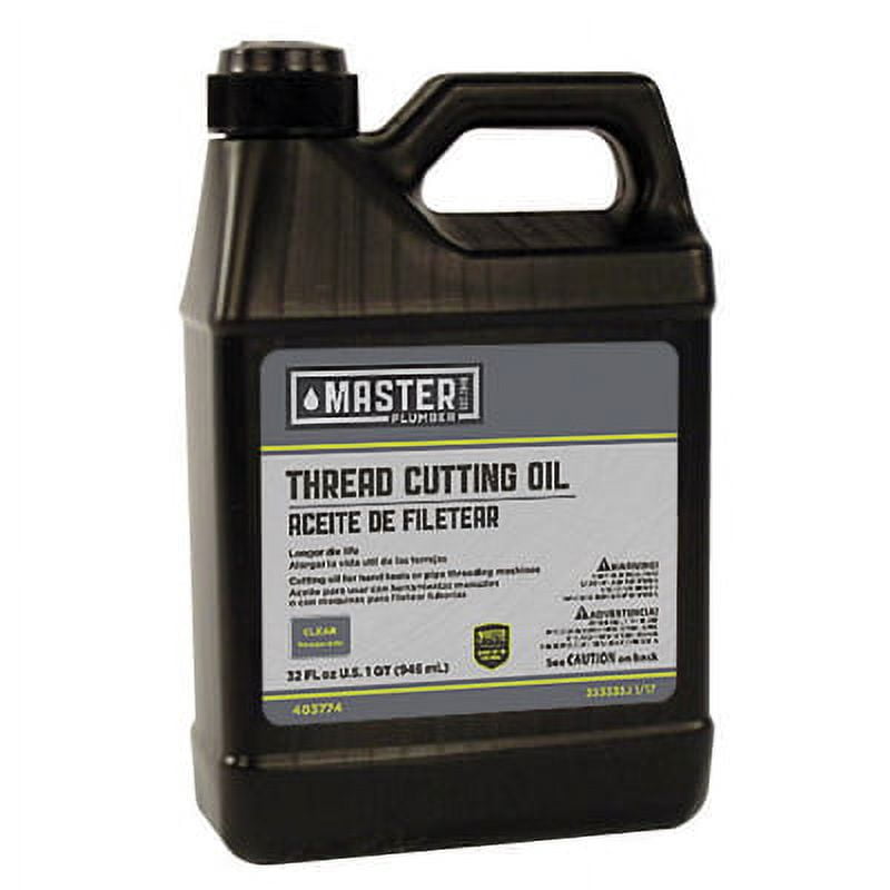 Master Plumber QT Thread Cutting Oil, Each - Walmart.com