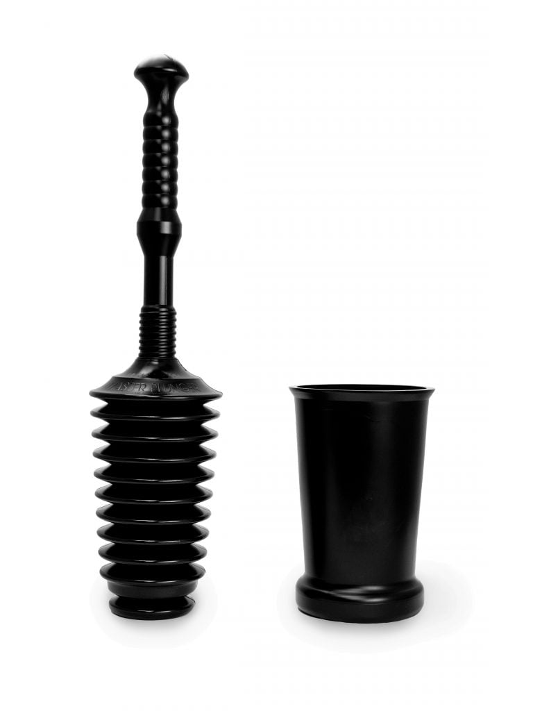 Master Plunger MP500-3TB Heavy Duty Bathroom Toilet Plunger Kit with ...