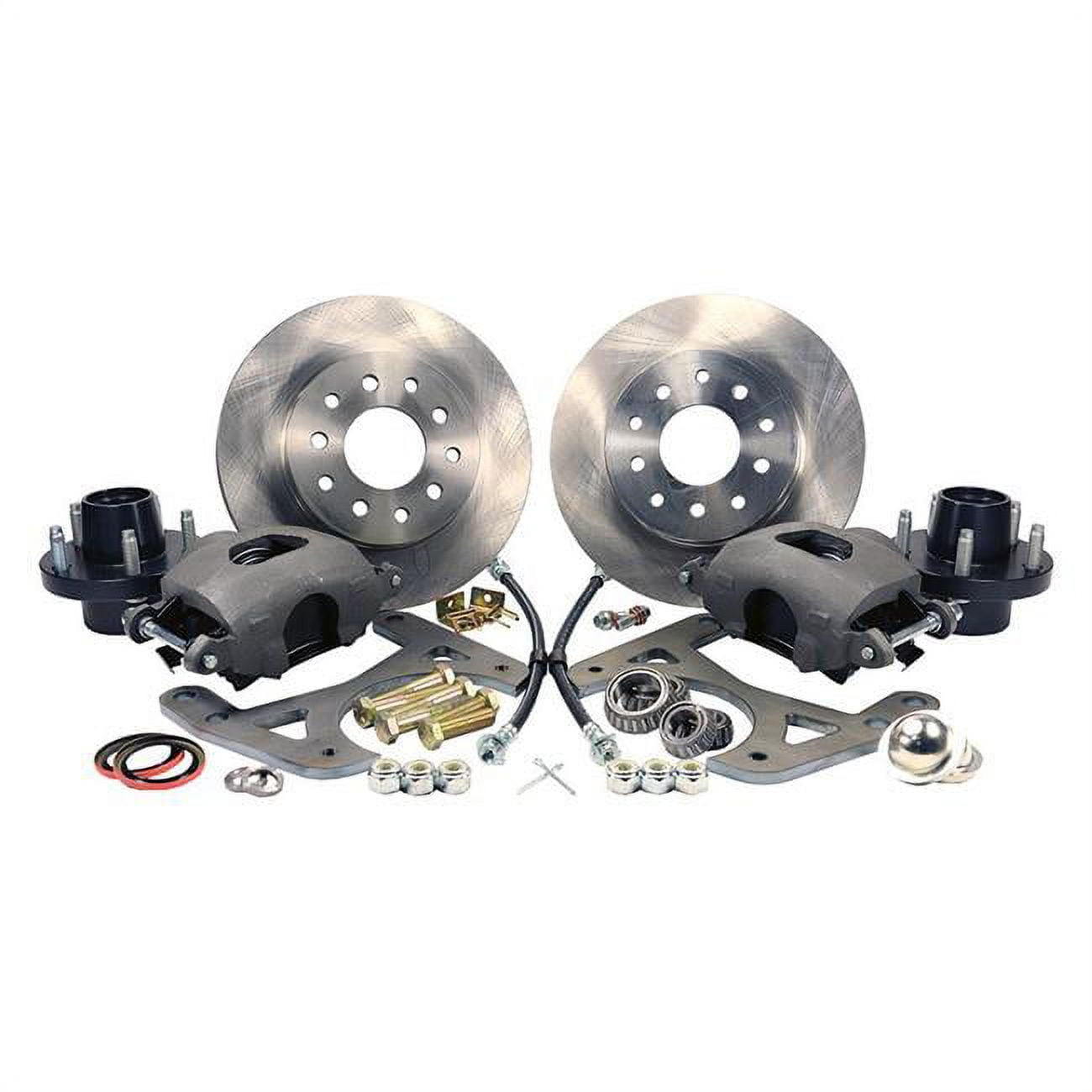 Master Power Brakes 5 x 4.5 in. Bolt Circle Legend Series Front Disc ...