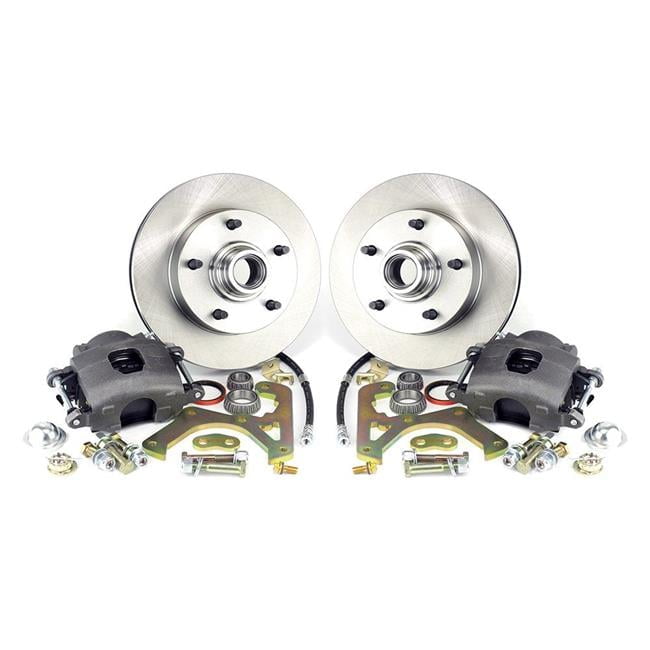 Master Power Brakes 5 x 5.5 in. Bolt Circle Legend Series Front Disc ...