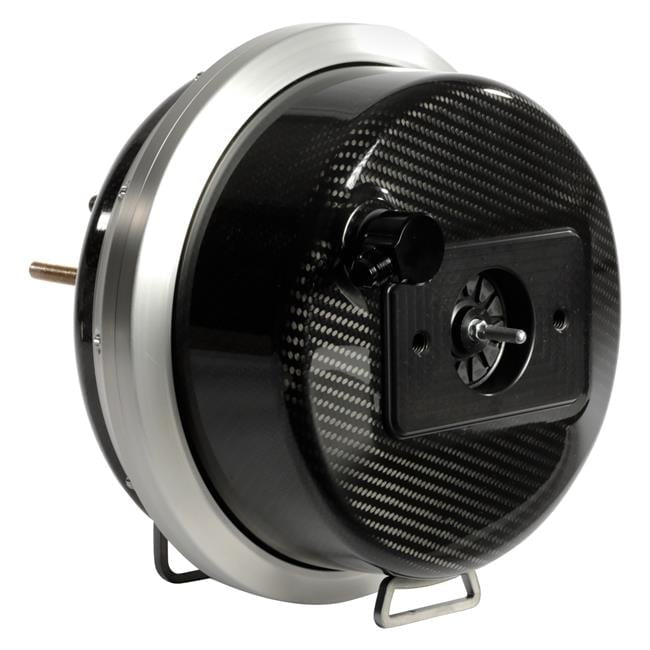 Master Power Brakes Carbon Fiber Brake Booster with Natural Brushed ...