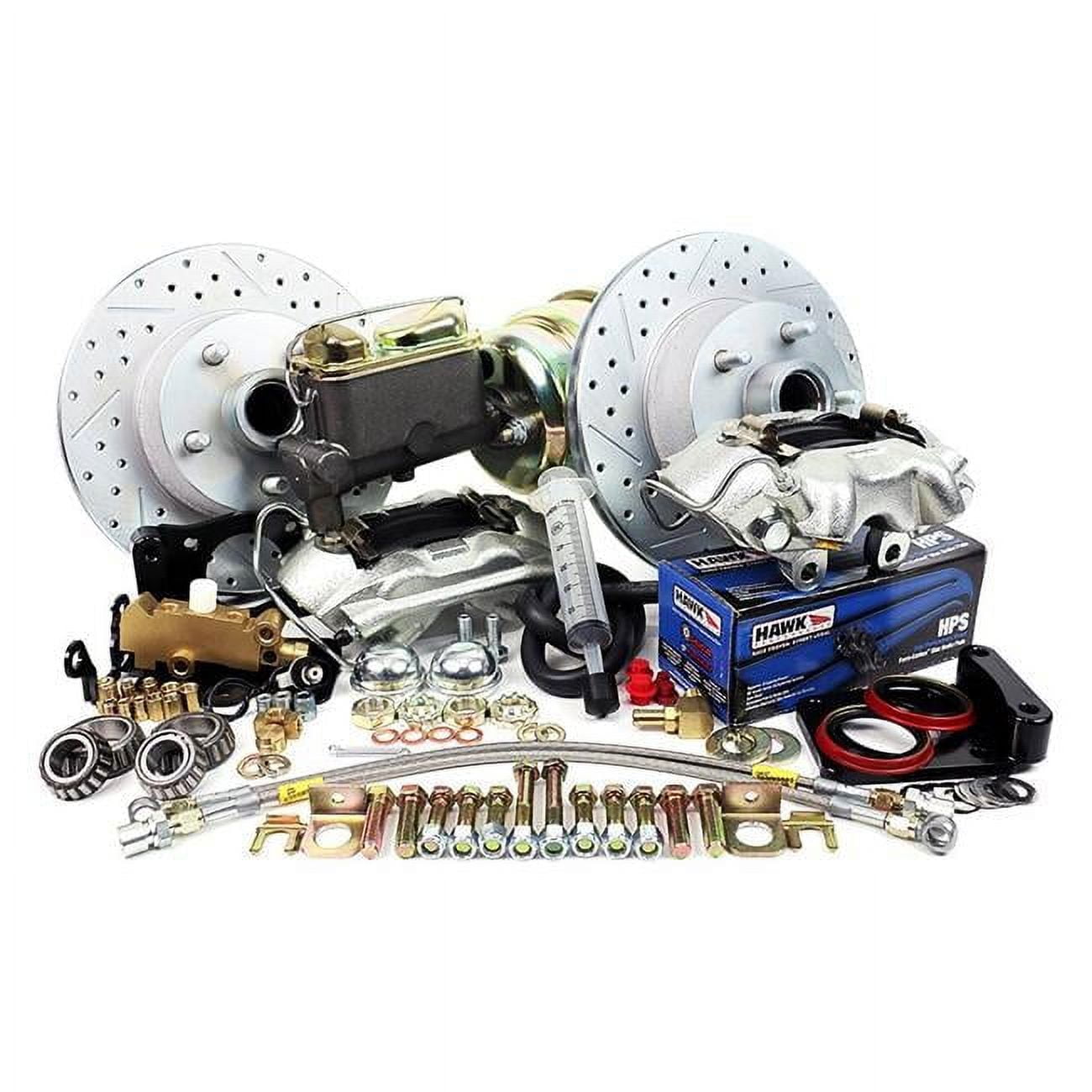 Master Power Brakes DB15102PHP Legend Series Front Disc Brake Kit for ...