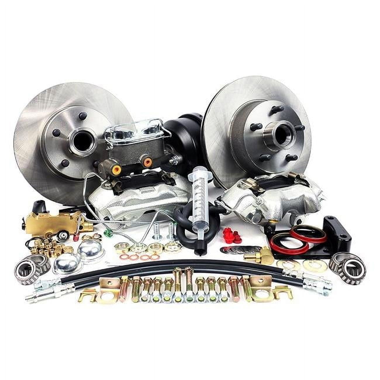 Master Power Brakes DB15212P Legend Series Front Disc Brake Kit with ...