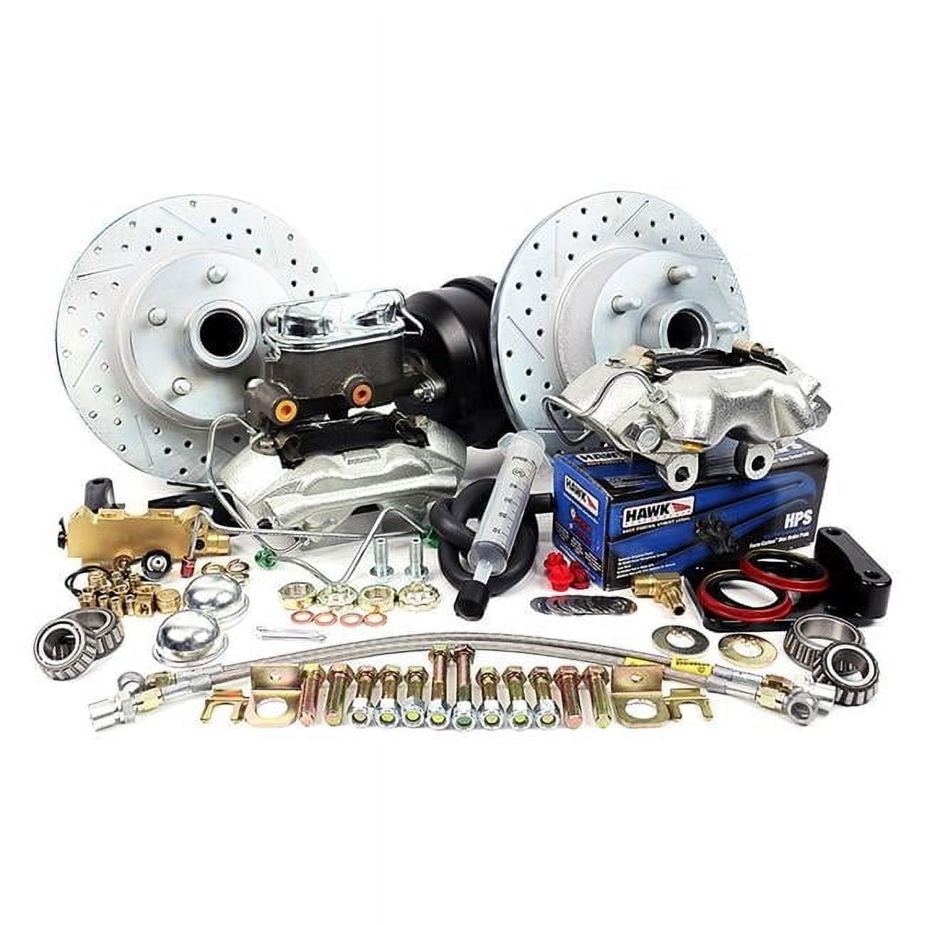 Master Power Brakes DB15212PHP Legend Series Front Disc Brake Kit with ...