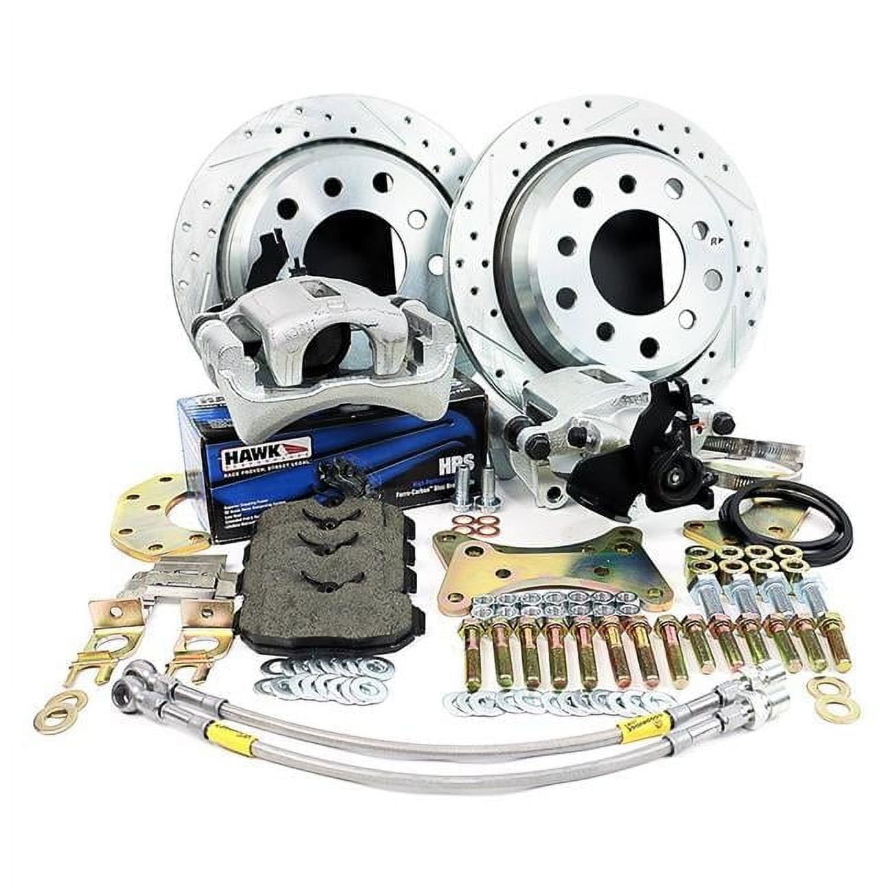 Master Power Brakes DB1793BRHP Legend Series Rear Disc Brake Kit for ...