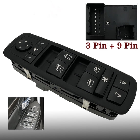 Master Power Window Door Lock Switch For 2013-2017 Dodge Ram 1500 2500 ...