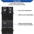 Master Power Window Switch Driver Side Compatible with Nissan Frontier ...