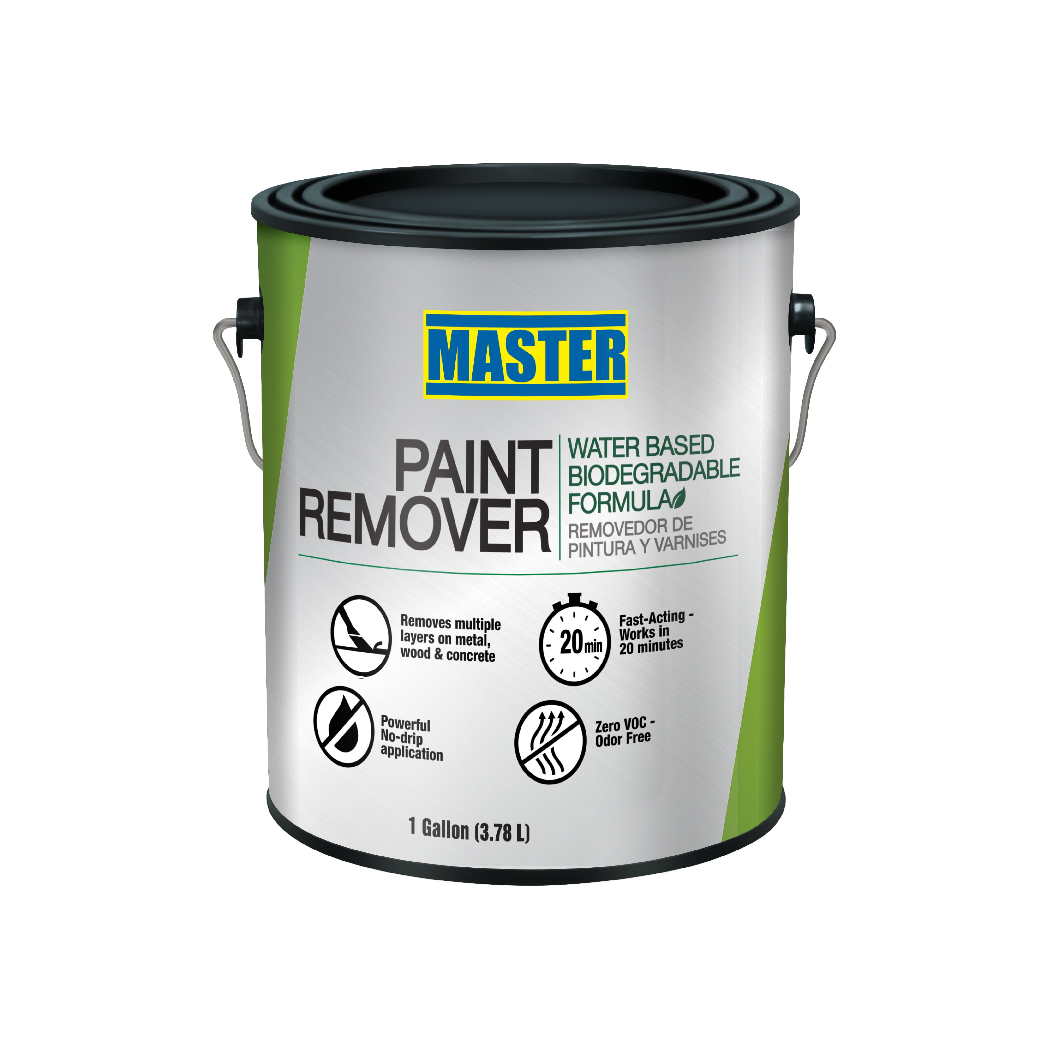 Master Premium Paint and Varnish Remover, 1 Qt - Walmart.com