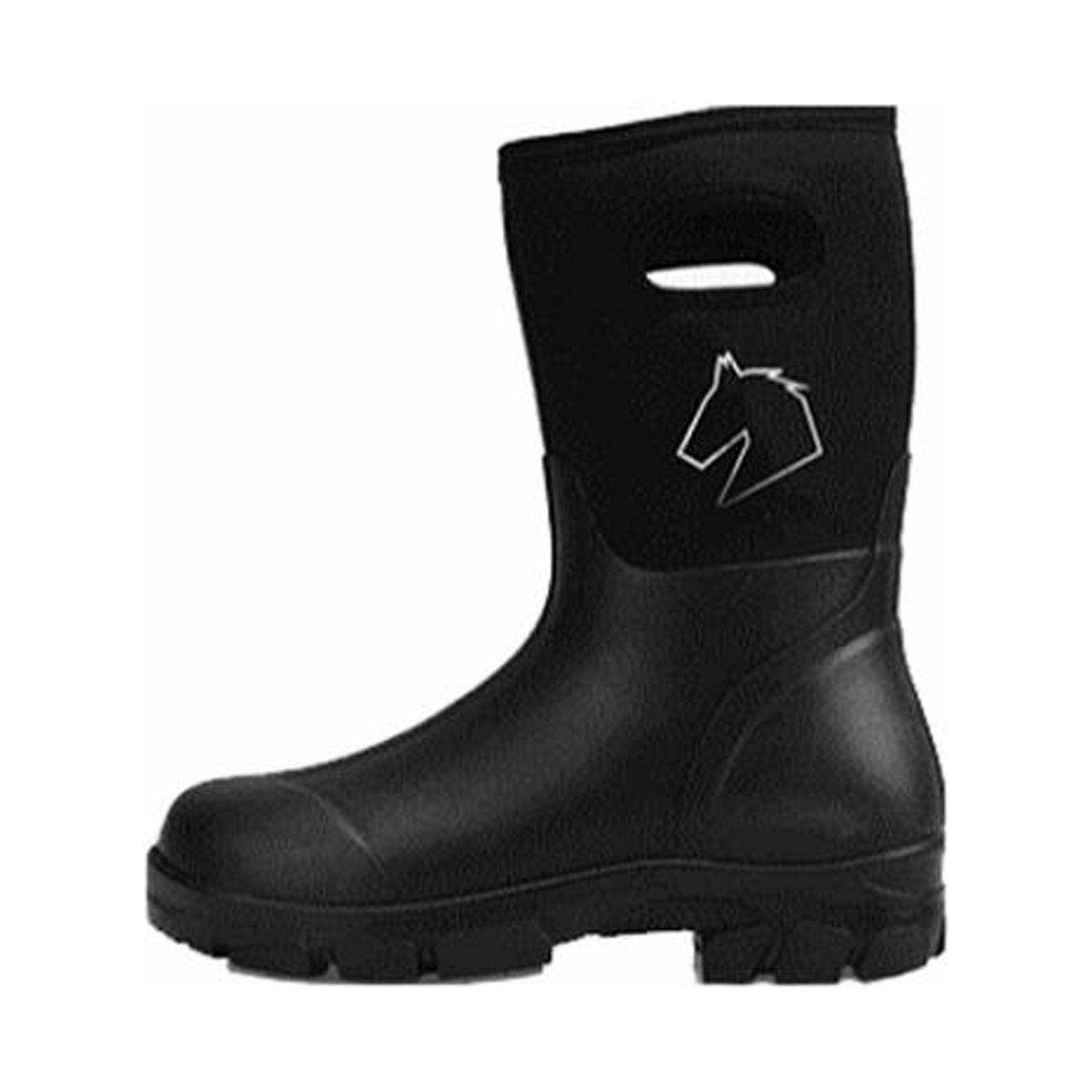 Master Rancher FTRB720-1012 Waterproof Rubber Work/Farm Boots, Black ...