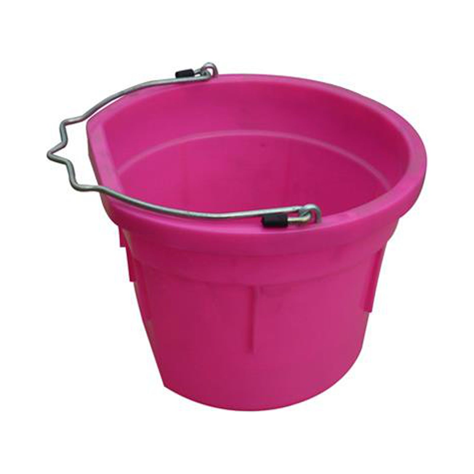 Master Rancher MR8QP/FSB-HTPINK Utility Bucket, Flat Sided, Hot Pink, 8-Qts. - Quantity 1 ...