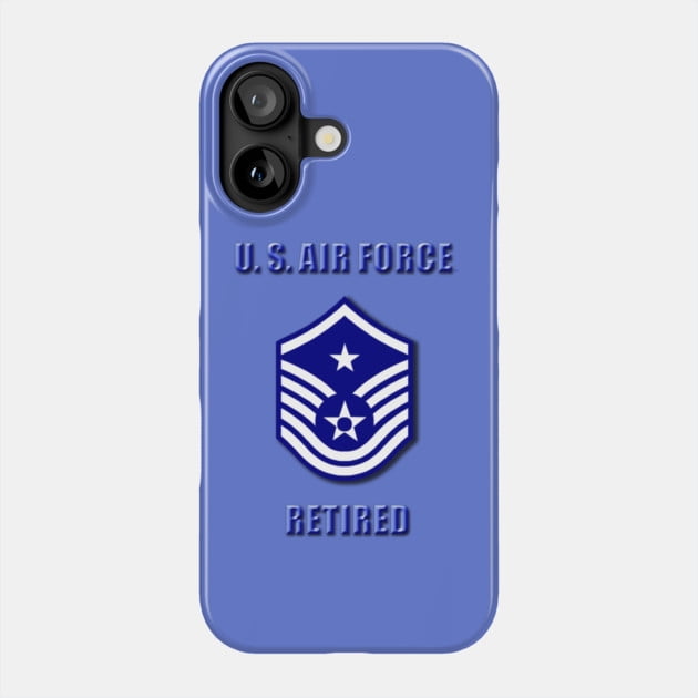 Master Sergeant USAF Themed Case for iPhone 11,12,13,14,15,16,17 ...