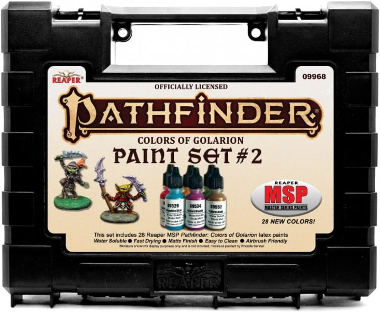 Master Series Paints: Pathfinder Colors of Golarion - Paint Set #2 ...