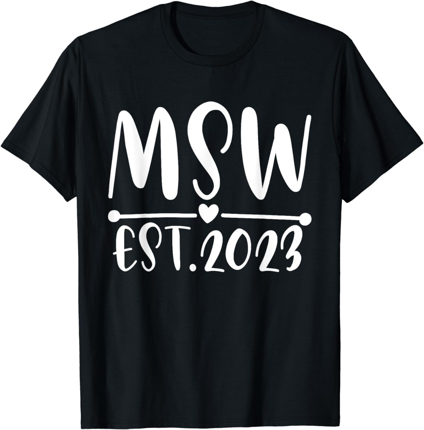 Master Social Worker Grad MSW Graduation 2023 T-Shirt - Walmart.com