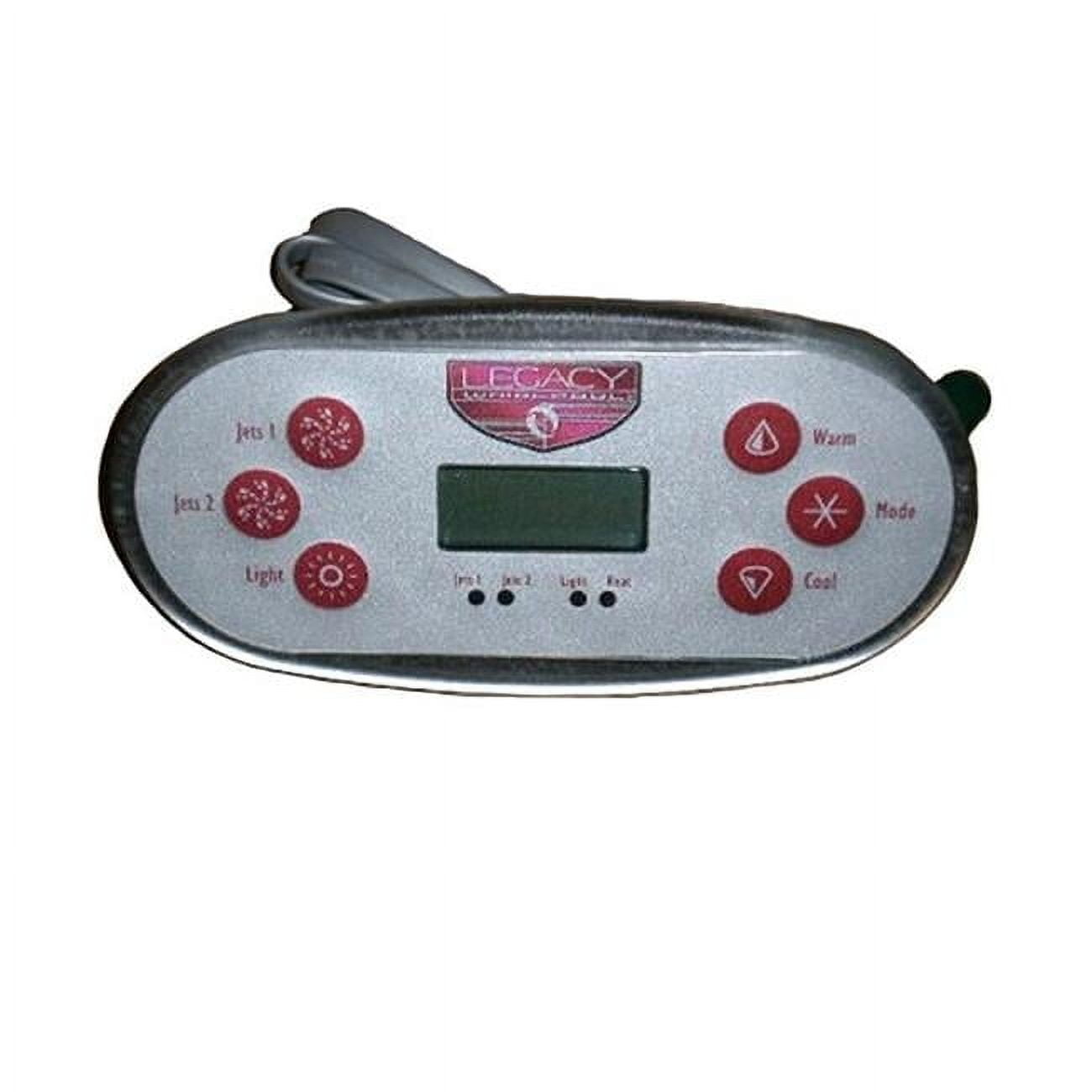 Master Spa VL600S Spa Side Control with Legacy Overlay, Jet 1-Warm, Jet ...