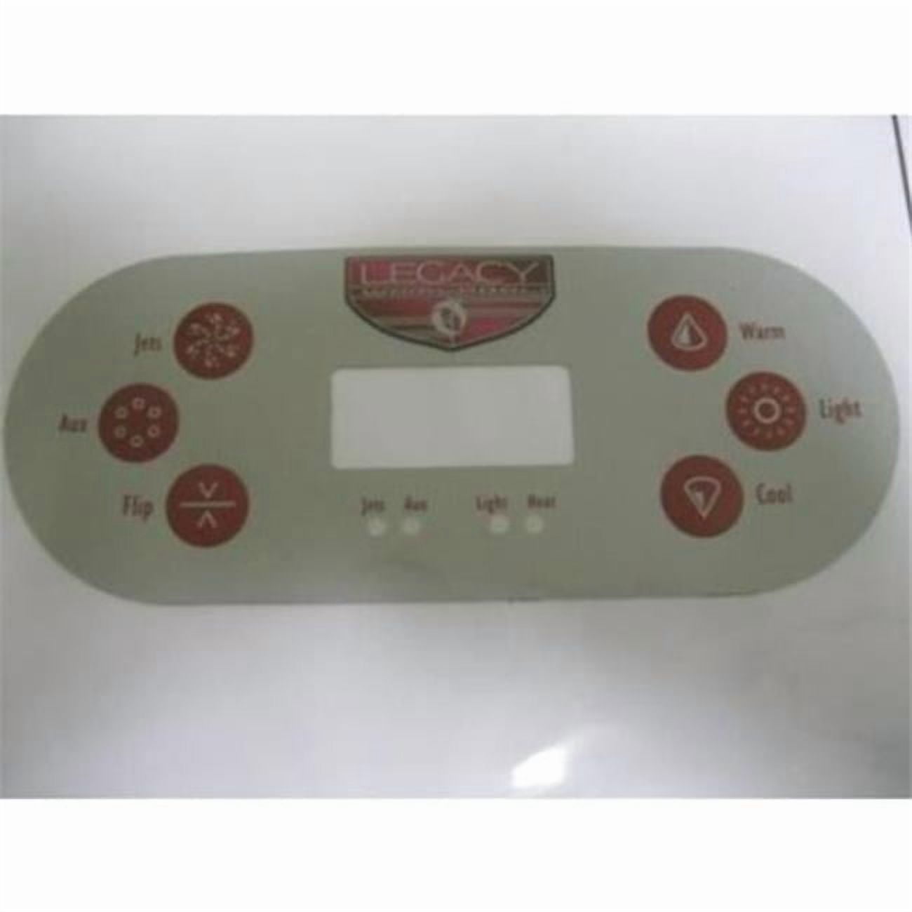 Master Spas X509087 6-Button Overlay TP600 - Legacy Series - Walmart.com