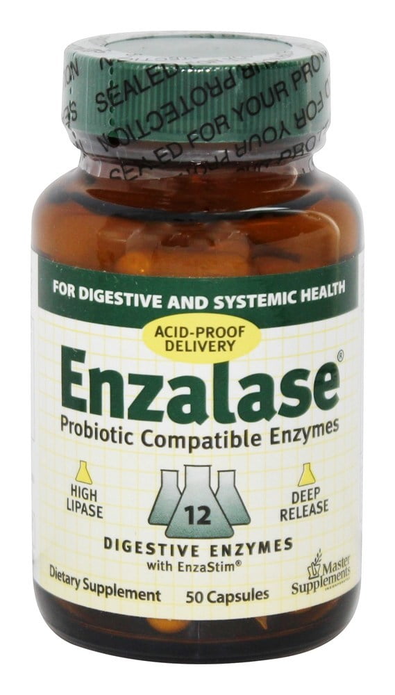 Master Supplements - Enzalase Enzyme Master Supplement - 50 Capsules ...