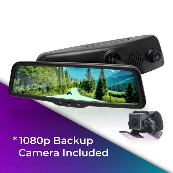 Rearview Mirror Dash Cams in Dash Cam Features - Walmart.com