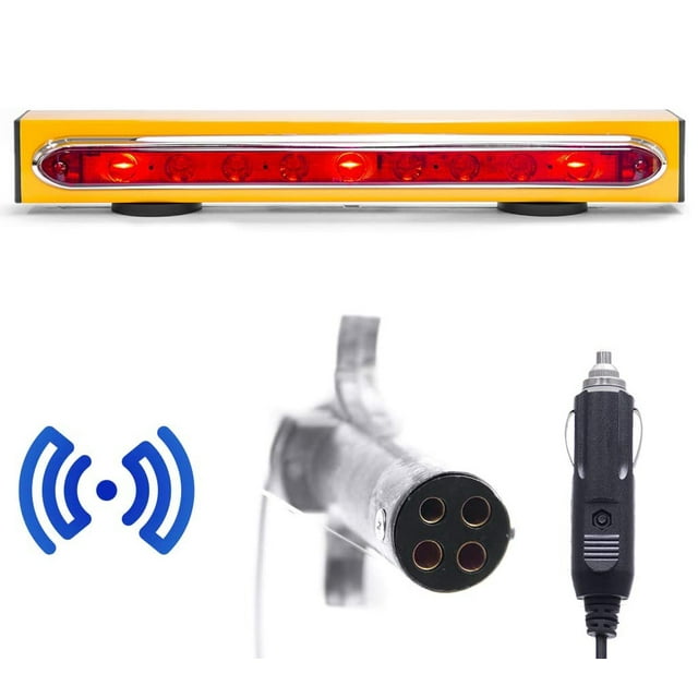 Master Tailgaters 19" Wireless Trailer Tow Light Bar - Ultra Bright LED ...