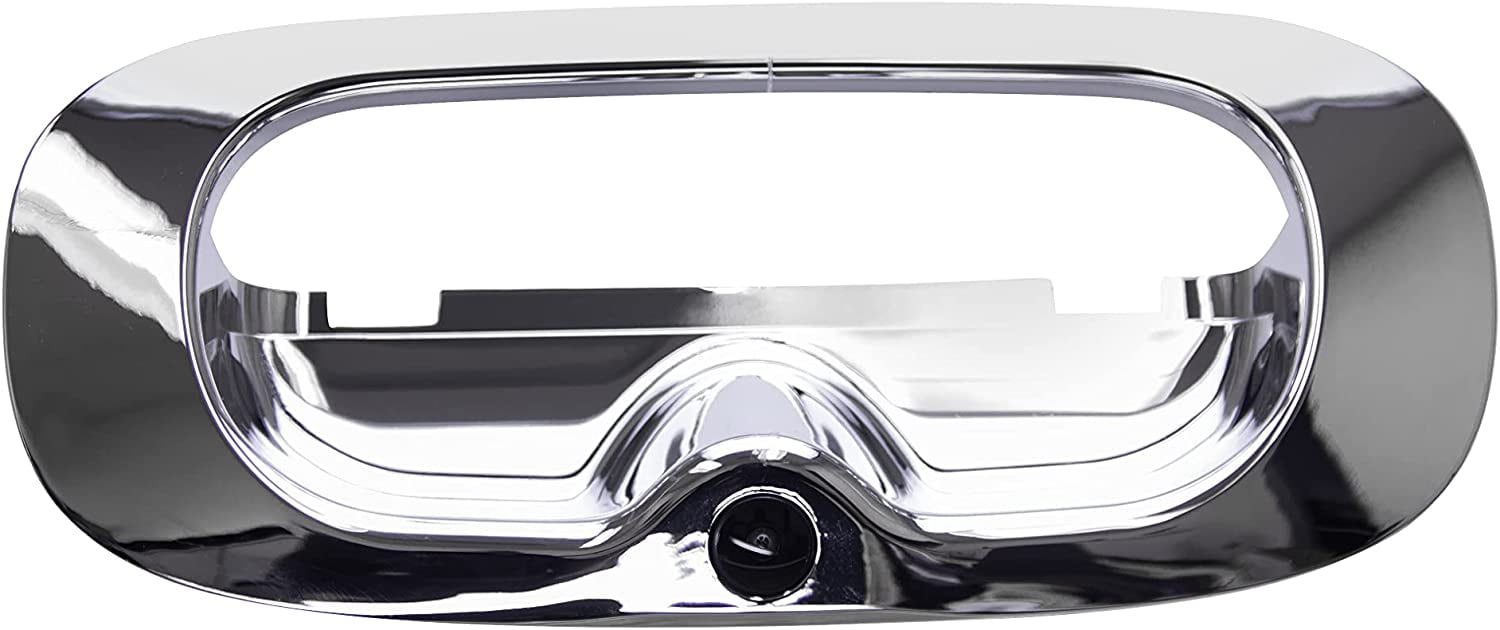 Master Tailgaters Chrome Tailgate Bezel with Backup Camera for Dodge ...