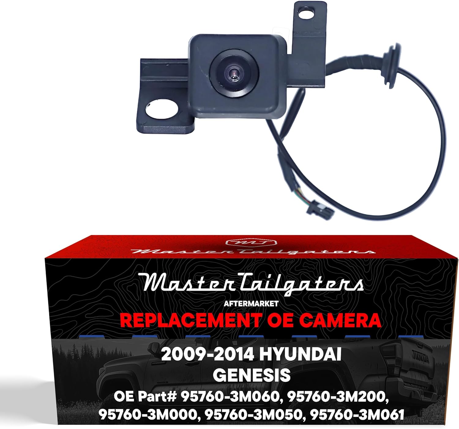 Master Tailgaters Backup Camera for Hyundai Genesis (2009-2014), OE ...