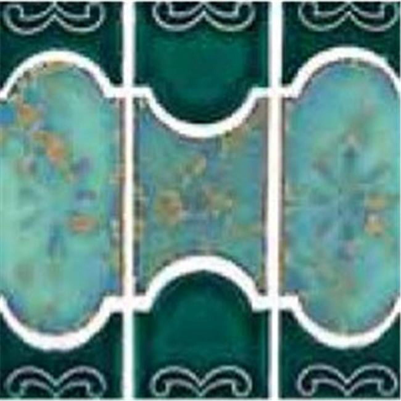 Master Tile BUE37 Buenos Botanical Pool Tile Teal Green - 20 Sheet ...
