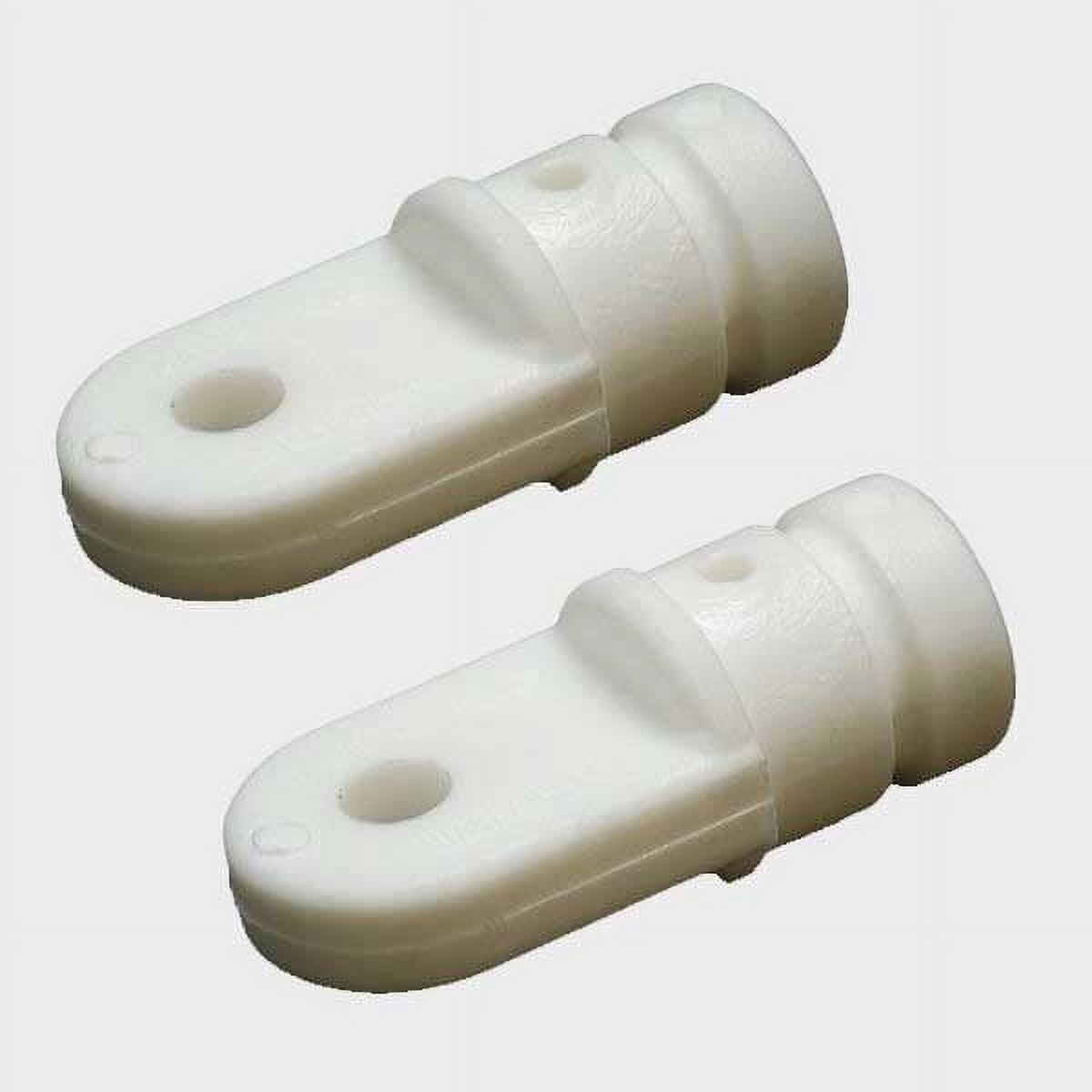 Master Tool Boat Bimini Eye Ends 402 | 3/4 Inch White Plastic (Pair ...
