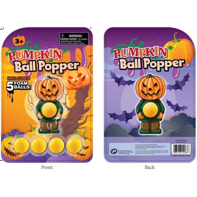 Master Toys Pumpkin Ball Popper Toy 1 pc - Walmart Business Supplies
