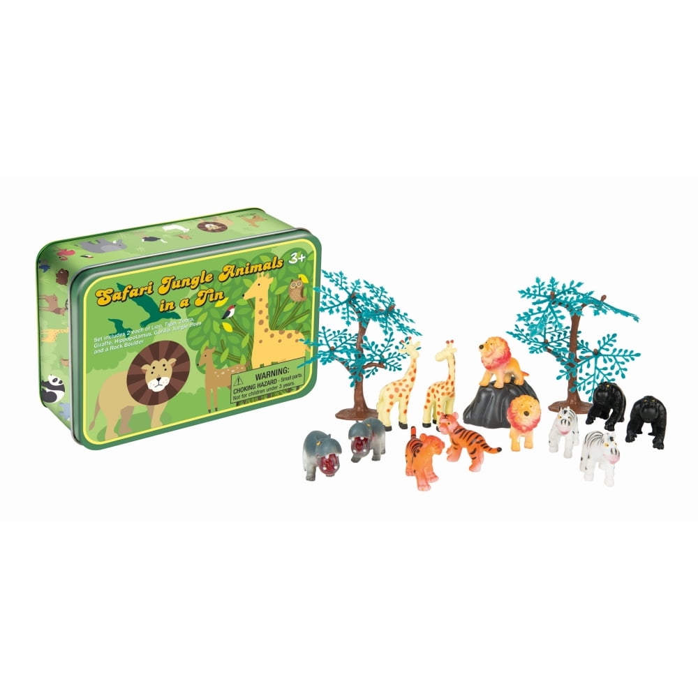Master Toys Safari Play Set in Tin Box Toys - Walmart.com